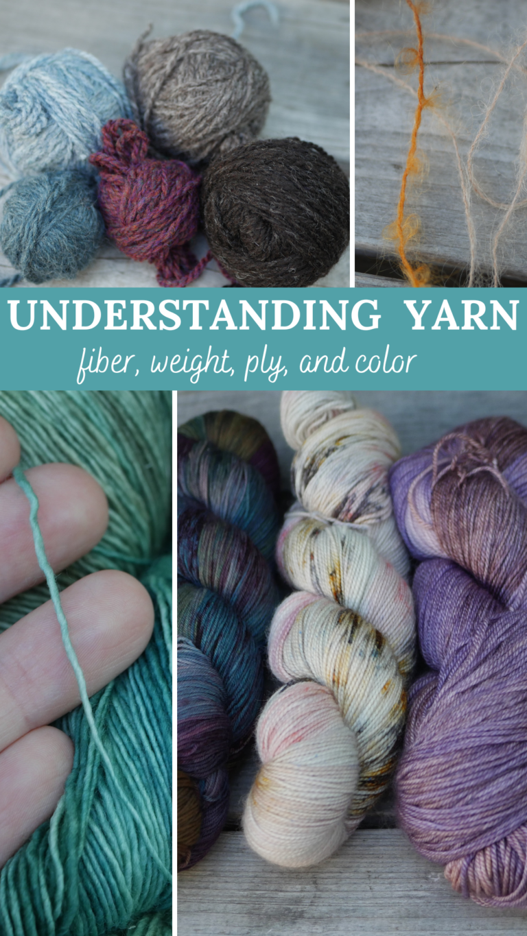 types of yarn for knitting - fiber, weight, ply, and color - The Cozy ...